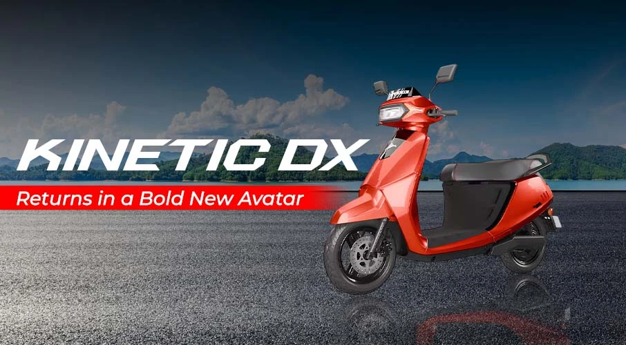 Kinetic DX Electric Scooter Price, Features & Launch